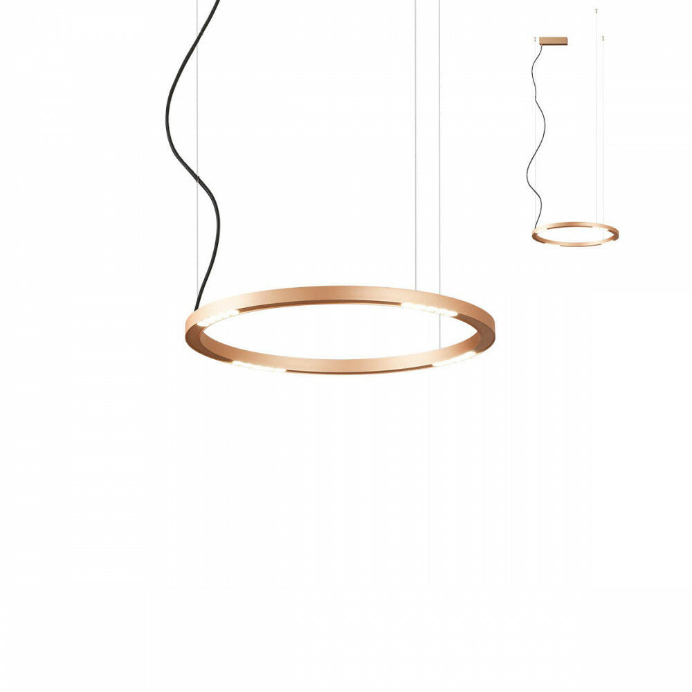 LED csillár, UNION, 60 cm, matt arany színű | lampaszakuzlet