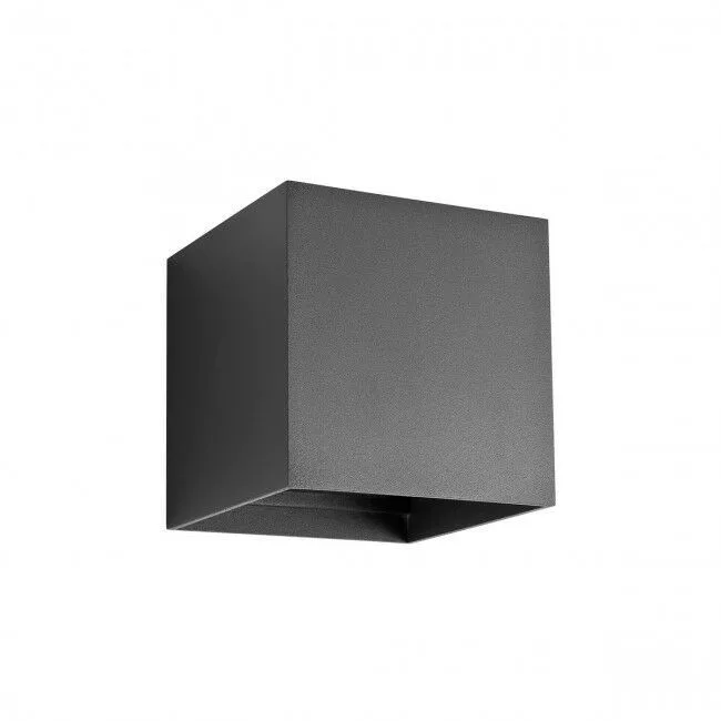 Kültéri LED falilámpa, VARY, antracit, 10x10 cm – Prémium lámpa online ...